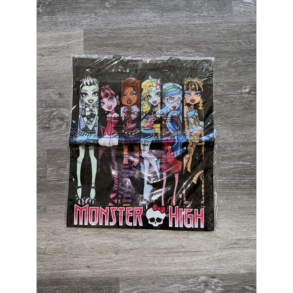 Mattel | Bags | Monster High Cast Shopper Bag Eco Bag Tote Reusable ...